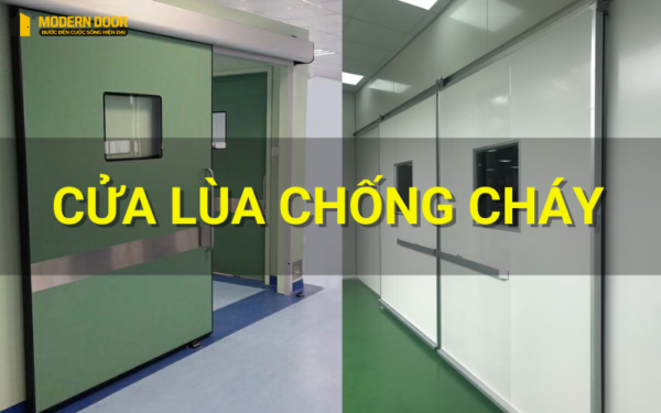 Báo giá cửa lùa chống cháy giá rẻ - chất lượng