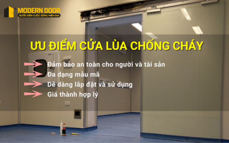 Báo giá cửa lùa chống cháy giá rẻ - chất lượng