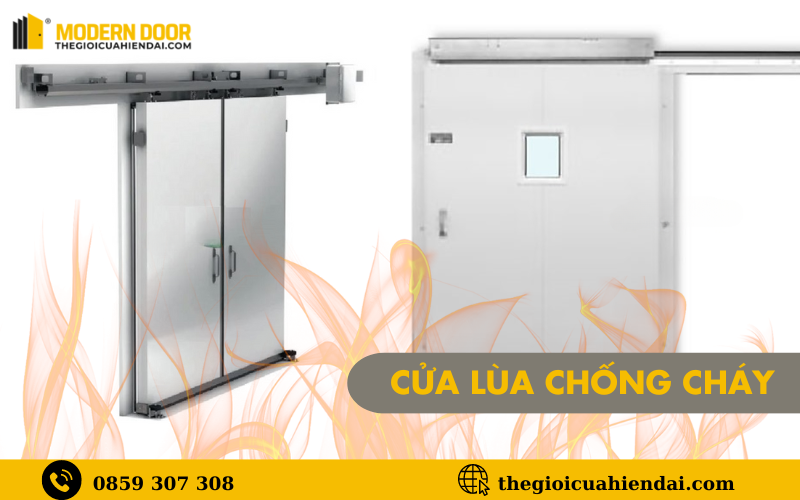 Báo giá cửa lùa chống cháy giá rẻ - chất lượng